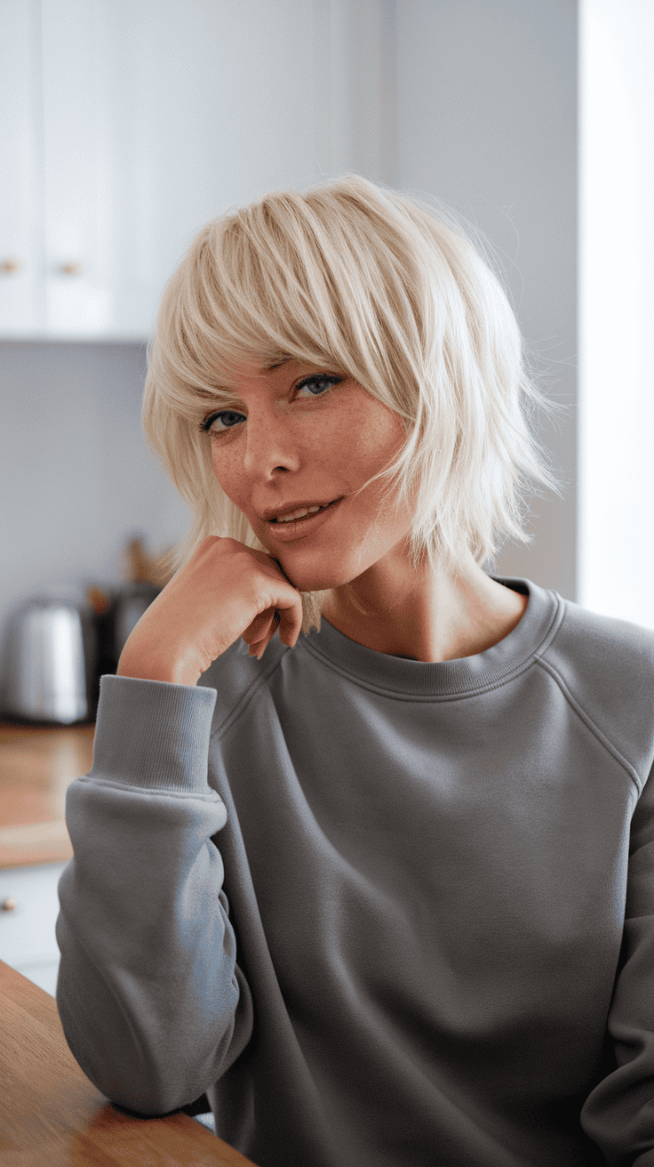 21 Wolf Cuts Without Bangs That Look Effortlessly Cool and Easy