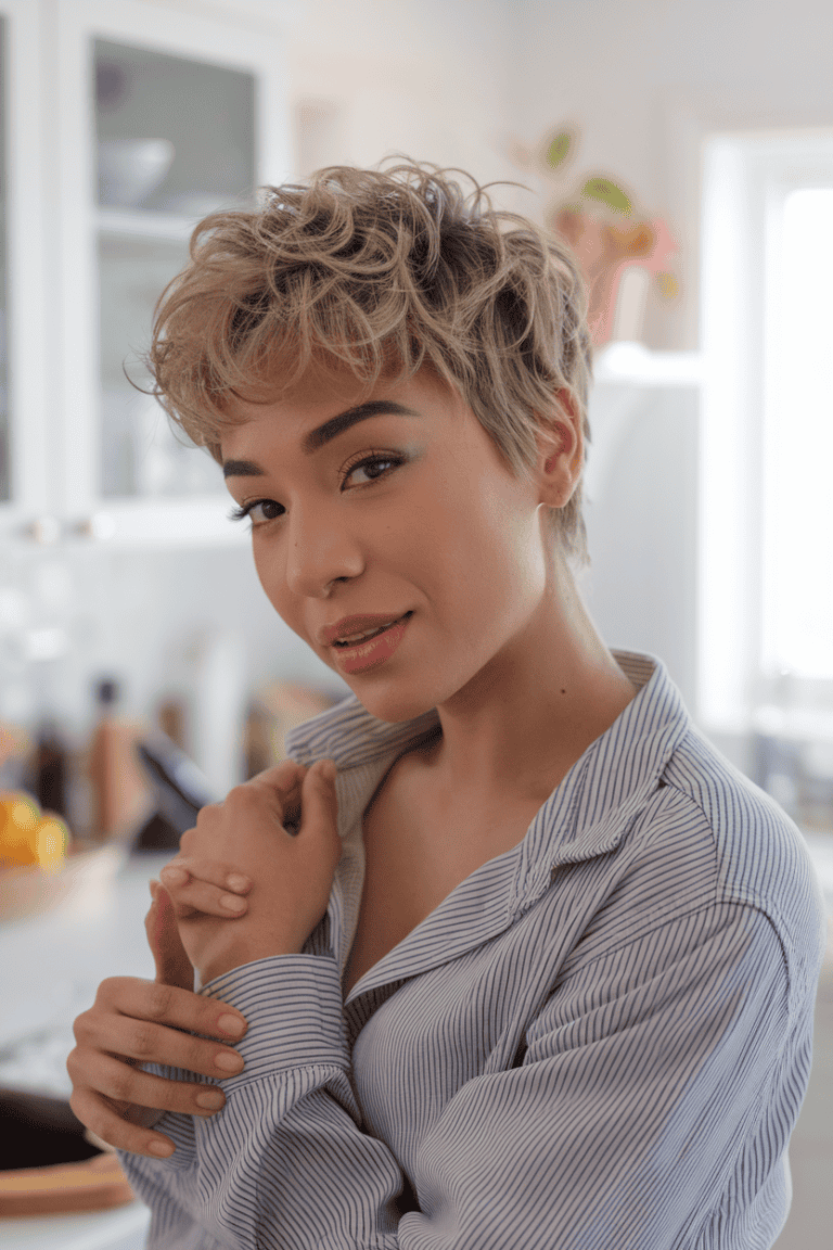 23 Magical Curly Pixie Cut Ideas to Refresh Your Look This Season
