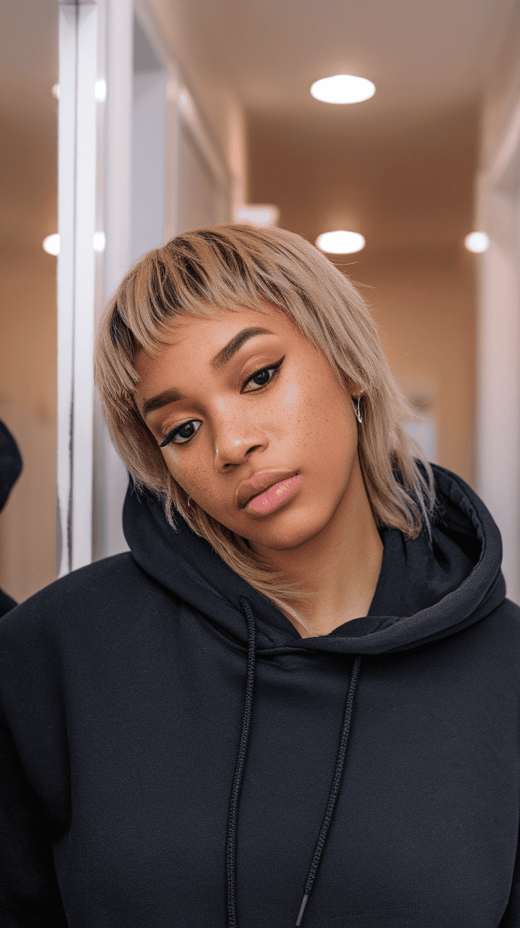 21 Wolf Cuts Without Bangs That Look Effortlessly Cool and Easy
