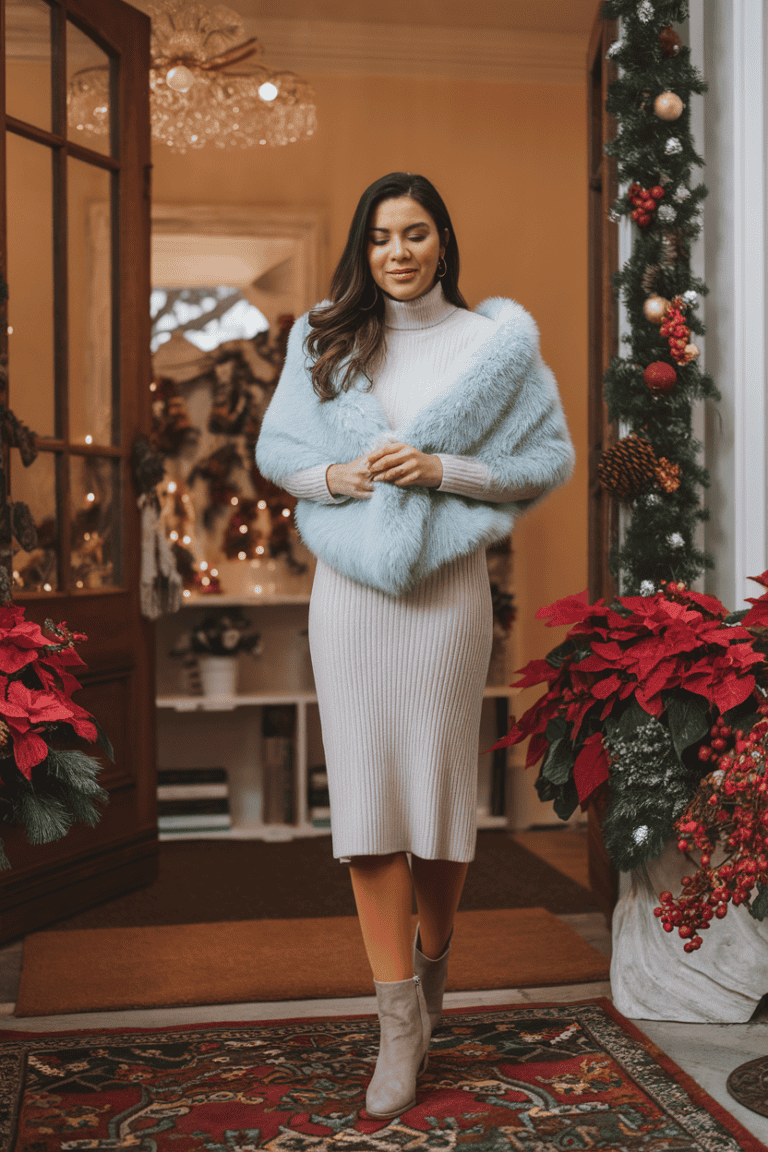 25 Festive Winter Wonderland Outfit Ideas To Keep You Cozy And Stylish ...